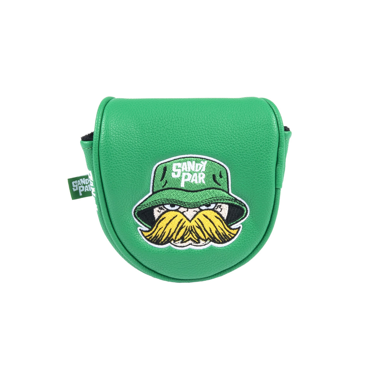 Sandy Par Oversized Mallet Putter Cover (Green / Yellow)
